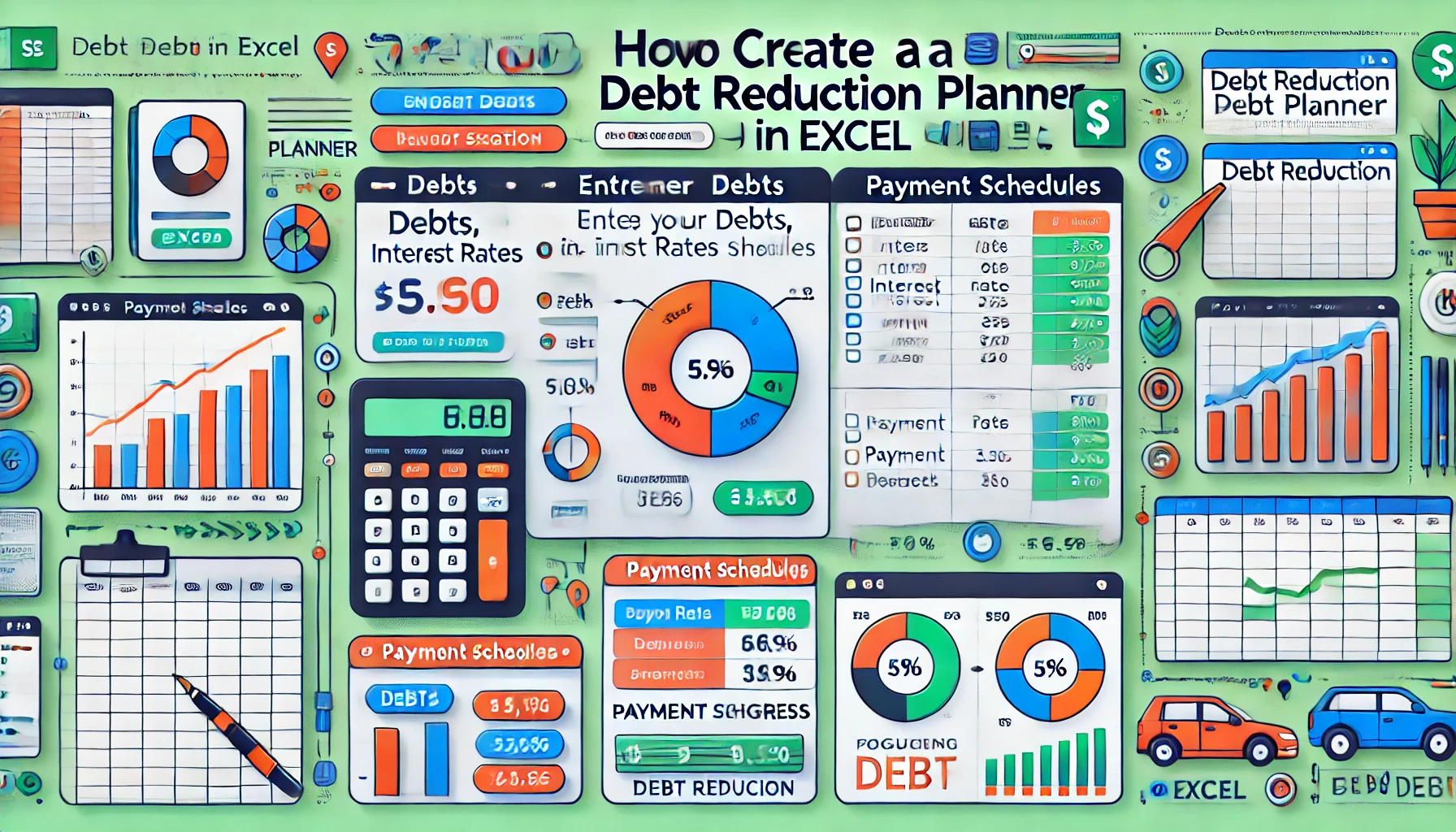 Borç Azaltma Planlayıcısı Yapma - Excel Download